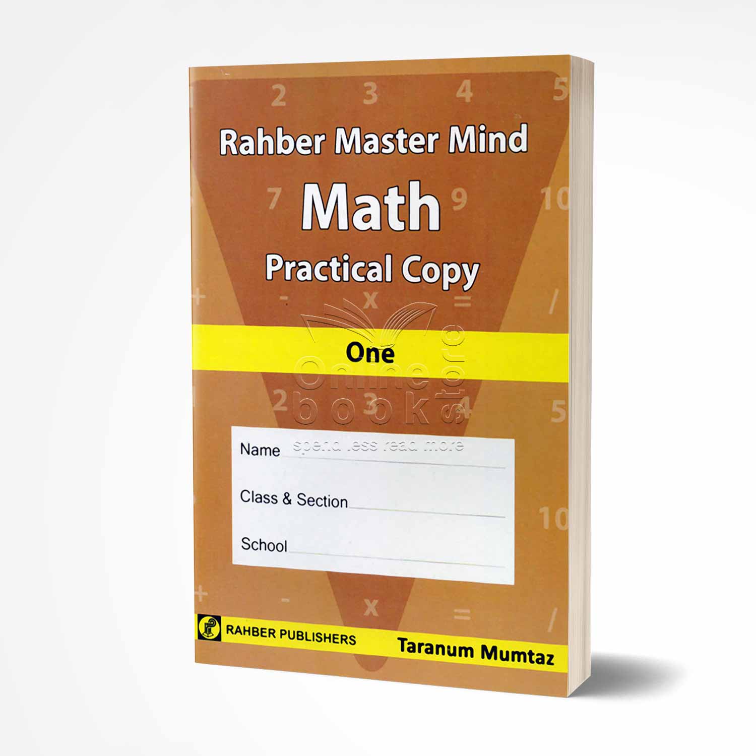 Rahber Master Mind Math Practical Copy Level One – Online Book Store Pakistan