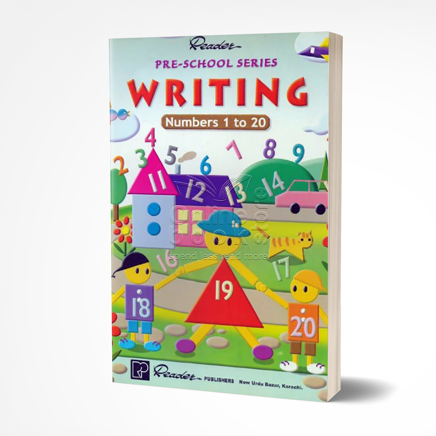 Reader Pre School Number Book 1 to 20 – Online Book Store Pakistan